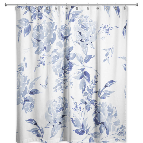 Laurel Foundry Modern Farmhouse Katniss Floral Shower Curtain Wayfair